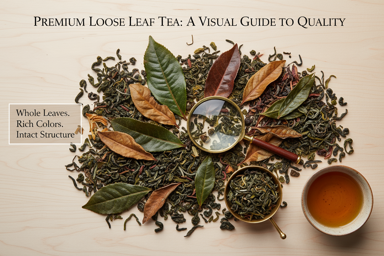 How to Spot High-Quality Loose Leaf Tea: Visual Guide to Premium Tea ...